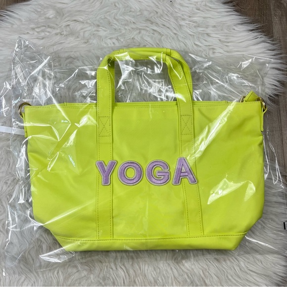 Stoney Clover Lane | Bags | Stoney Clover Lane Mini Tote Bag Yoga Patch ...